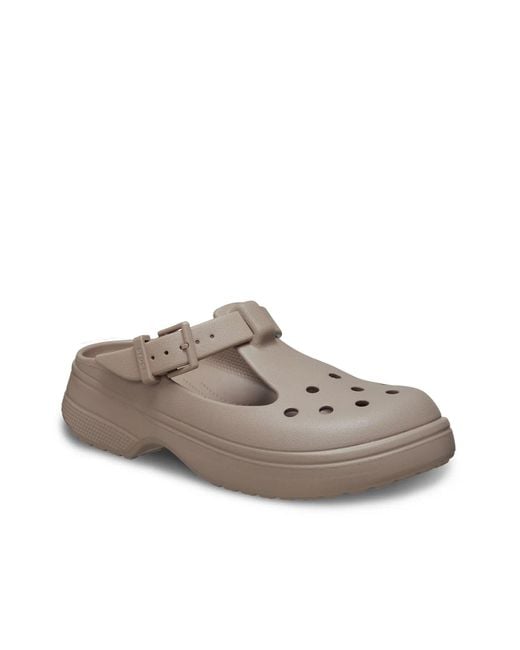 Crocs™ Classic Mary Jane Clog in Gray | Lyst