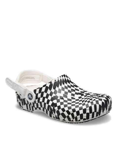 Crocs™ Classic Graphic Work Clog in Black | Lyst