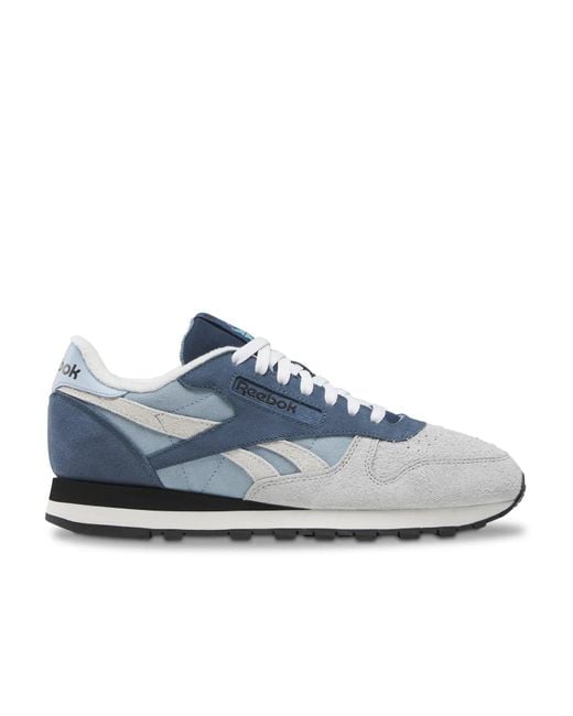 Reebok Classic Leather Sneaker in Blue | Lyst