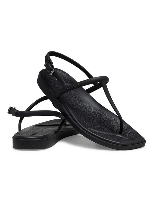 Crocs™ Miami Sandal in Black | Lyst