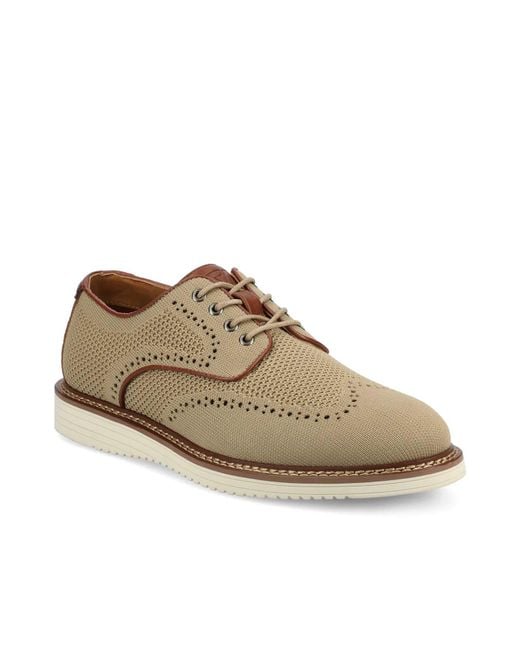 Vance Co. Whitaker Wingtip Oxford in Brown for Men | Lyst