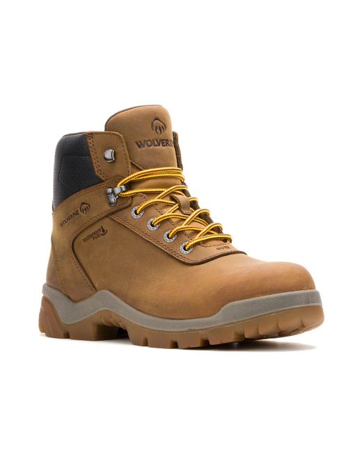 Wolverine Vantage Hyperrest Carbonmax Toe Work Boot in Brown for Men | Lyst