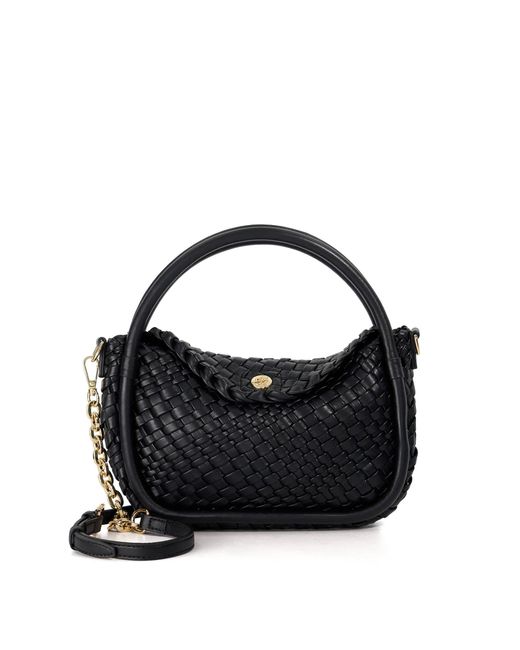 Dune Dinideliberate Mini Woven Grab Bag in Black | Lyst UK