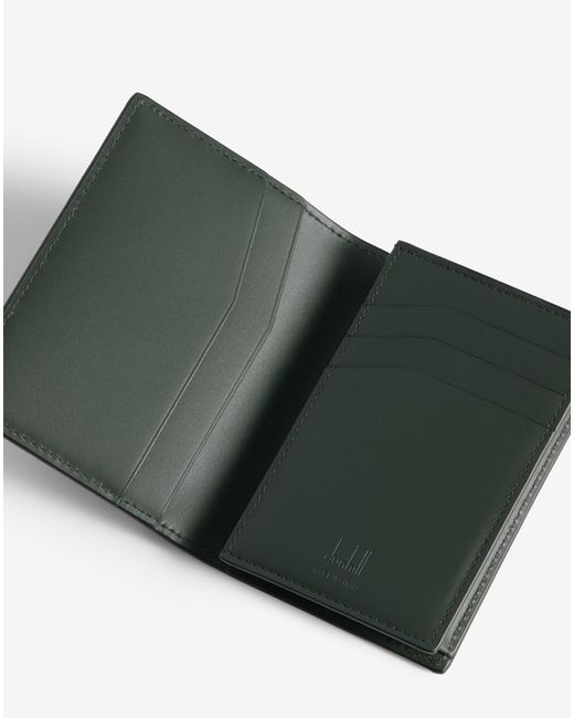 dunhill Luxury Leather Burlington Business Card Case in White for Men ...