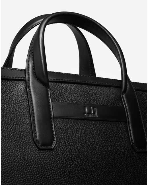 dunhill Luxury Leather 1893 Harness Double Document Case in Black for ...