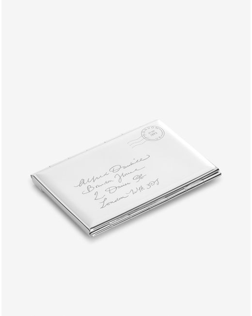 dunhill Luxury Envelope Card Case in White for Men | Lyst