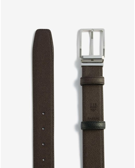 dunhill Luxury 35Mm Tongue Belt Gift Set in Black for Men | Lyst
