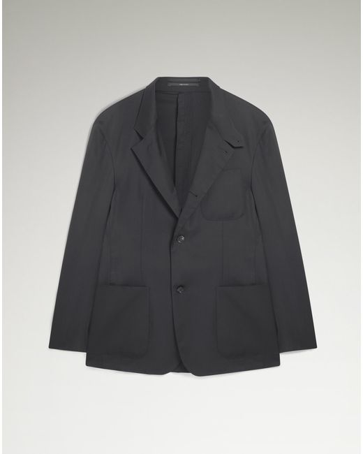 dunhill Luxury Wool Blend Travel Jacket in Gray for Men | Lyst