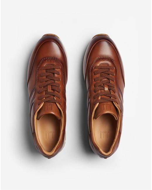 dunhill Luxury Duke Ii Patina Runners in Brown for Men | Lyst