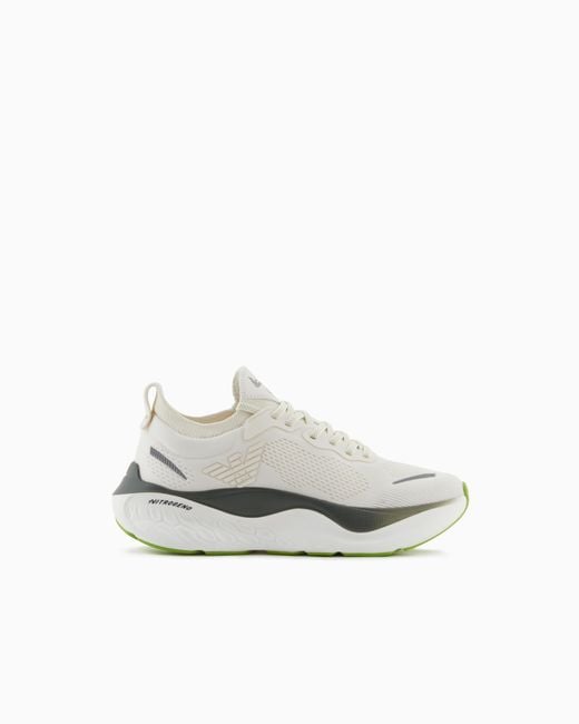 EA7 Nitro Wave Sneakers in White | Lyst UK