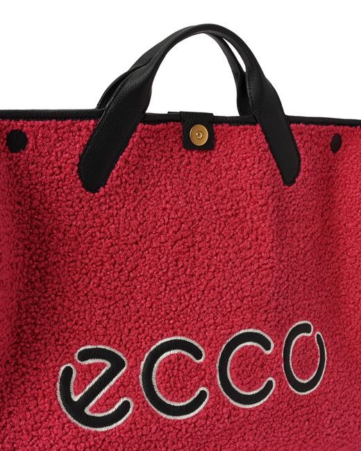 Ecco Tote Soft Ew L in Red | Lyst UK