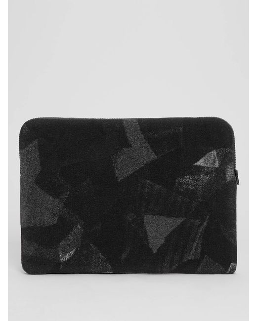 Eileen Fisher Waste No More Laptop Case in Black | Lyst