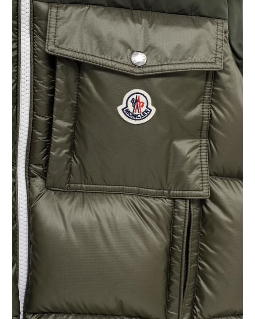 Moncler Khaki Oust Down Vest