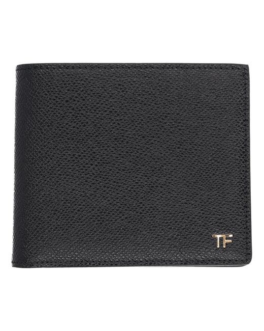 Tom Ford "Bi-Fold" Wallet in Black for Men | Lyst UK