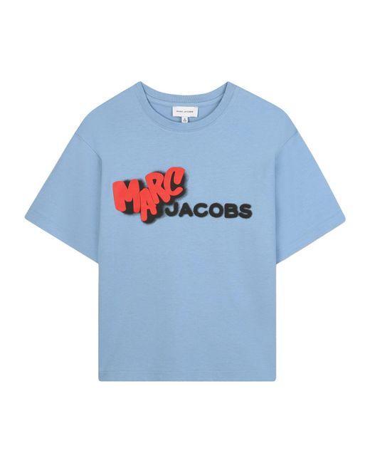 Marc Jacobs T-Shirt With Logo in Blue | Lyst UK