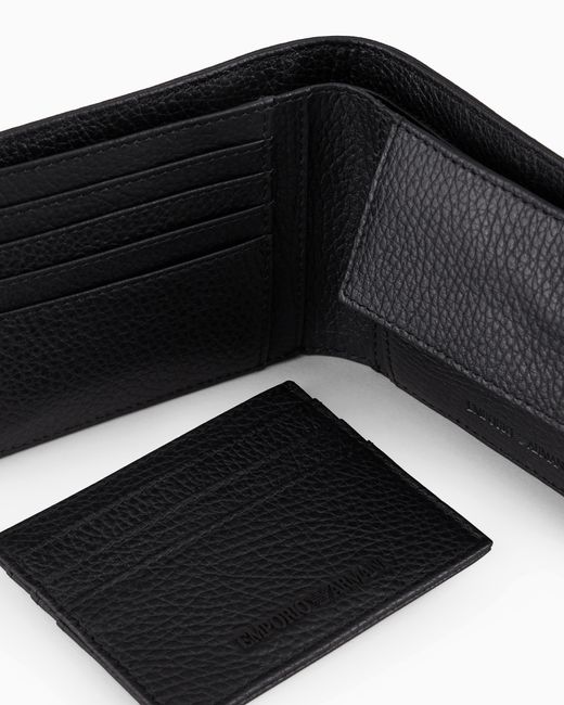 Emporio Armani Gift Box With Wallet And Card Holder in Black for Men | Lyst