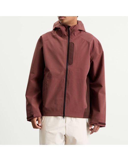 Hiking Patrol Arc 3L Shell Jacket in Red for Men | Lyst UK