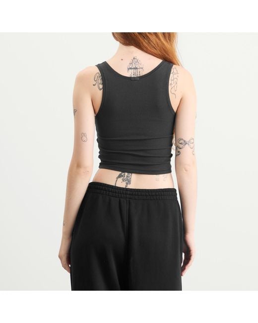 Skims Cotton Rib Bundle Tank in White | Lyst UK