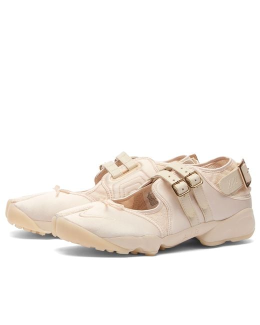 Nike Rift Buckle Sneakers in Natural | Lyst UK