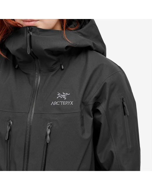 Arc'teryx Alpha Sv Jacket in Black | Lyst