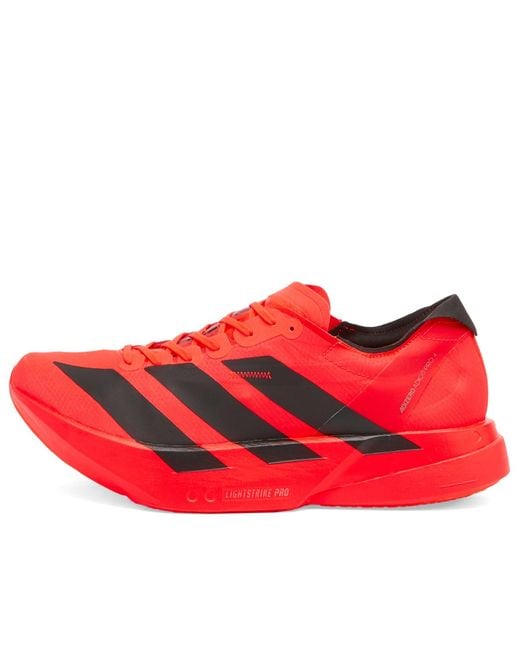 adidas Originals Adidas Adizero Adios Pro 4 M in Red for Men | Lyst