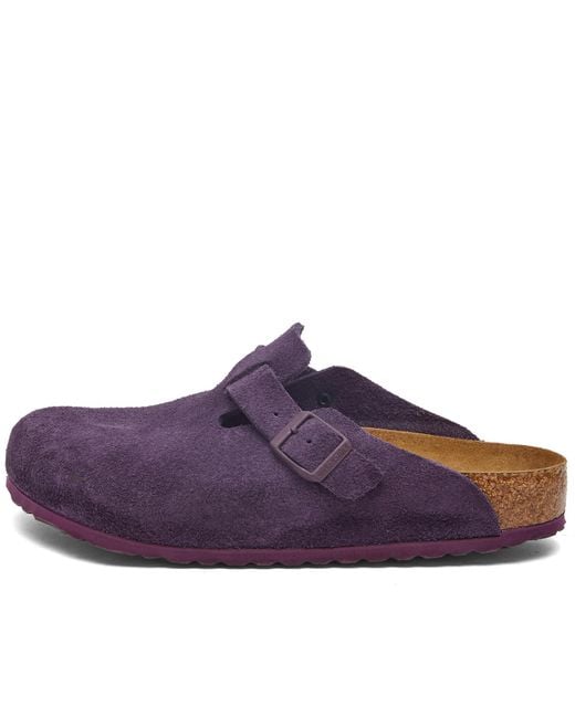 Birkenstock Boston Clog in Purple | Lyst