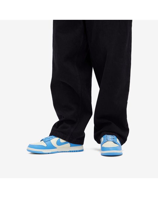 Nike Dunk Low Retro Sneaker in Blue | Lyst