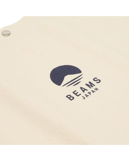 BEAMS Japan Shoulder Bag in White | Lyst UK