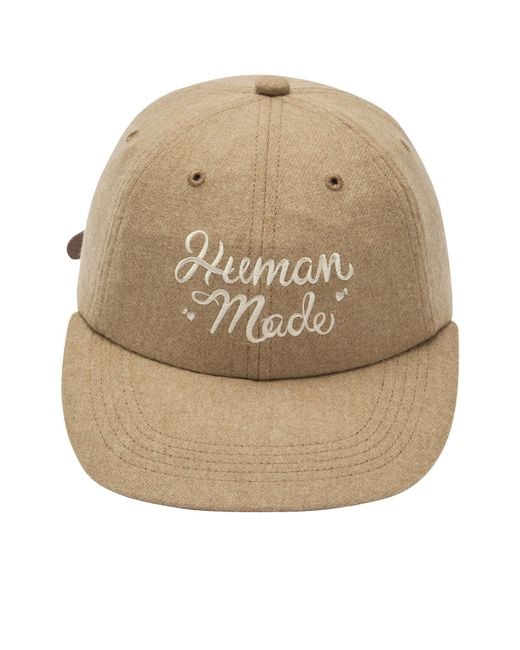 Human Made Wool 6 Panel Cap in Natural for Men | Lyst UK