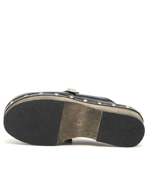 Toga Studded Clog in Black | Lyst