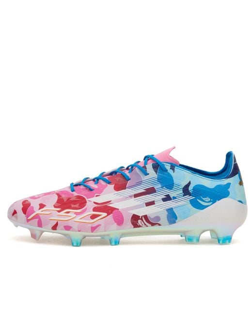 adidas X Bape Football F50 Boot in Blue for Men | Lyst UK