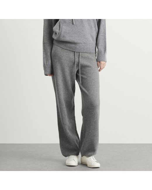 NOTHING WRITTEN Casta Knit Pants in Grey | Lyst UK