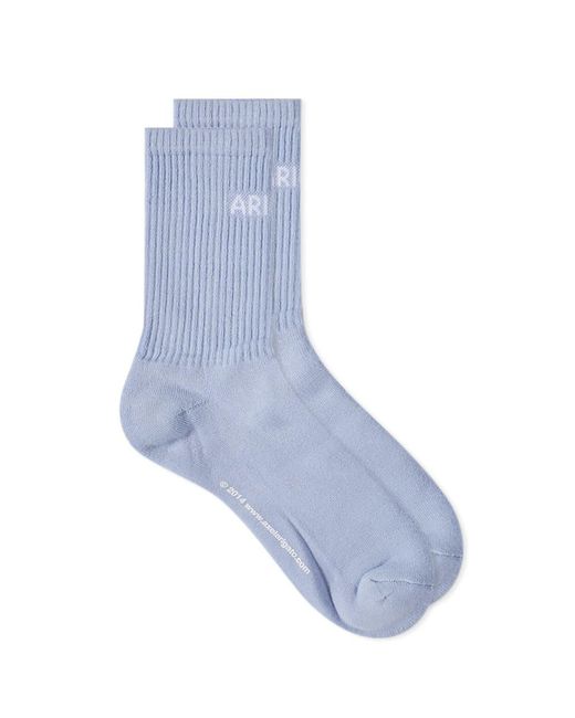 Axel Arigato Cotton Logo Tube Sock in Blue for Men - Lyst
