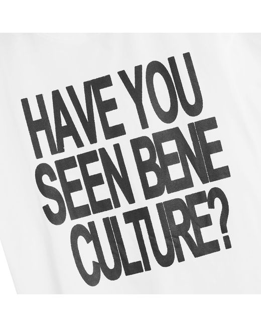 Bene Culture Have You Seen T-Shirt in White | Lyst UK