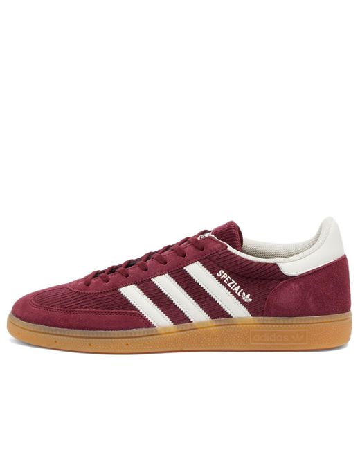 adidas Corduroy Suede Retro Sneakers in Red for Men | Lyst