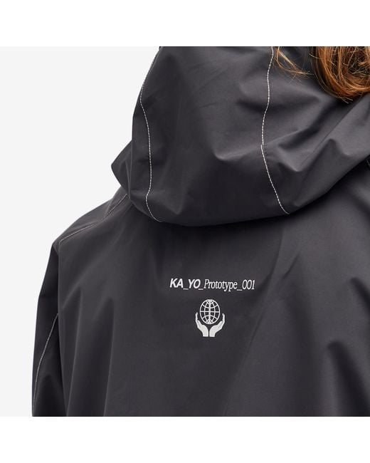 KA_YO_Prototype 3-Layer Shell Jacket in Black for Men | Lyst