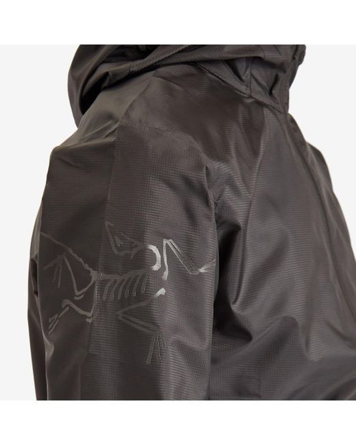 Arc'teryx Norvan Windshell Hooded Jacket in Black for Men | Lyst UK