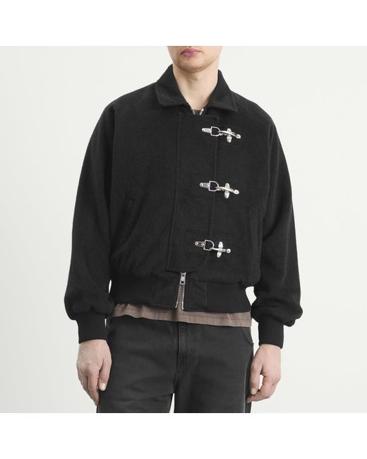 Ronning Fireman Clasp Jacket in Black for Men | Lyst UK