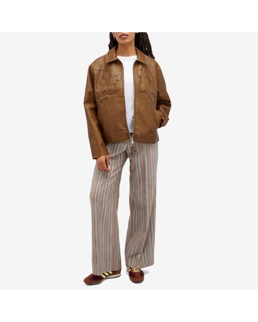 House Of Sunny Exclusive Fade Take A Trip Jacket in Brown | Lyst