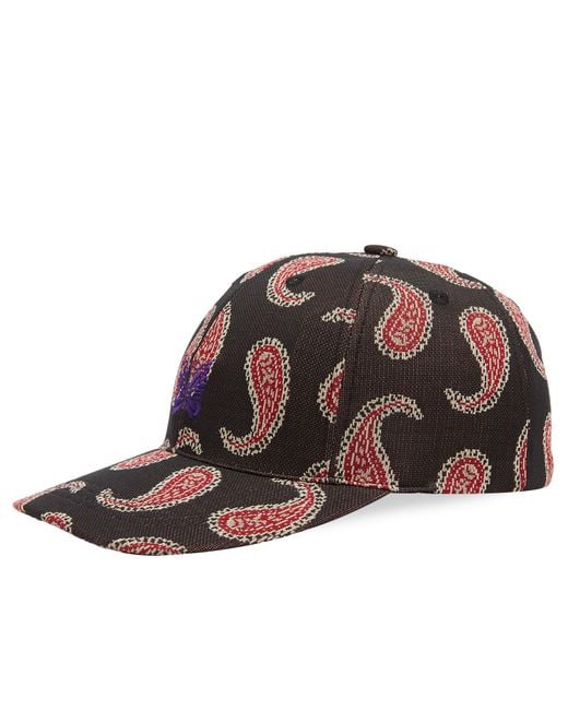 Needles Jacquard Baseball Cap in Brown for Men | Lyst