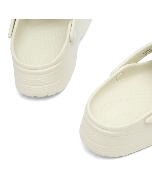 Crocs™ Classic Mary Jane Clog in Natural | Lyst
