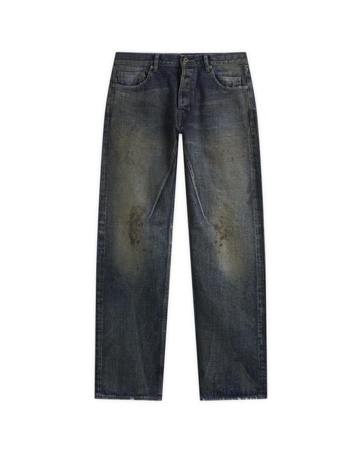 Rick Owens Kurdt Straight Leg Jean in Blue for Men | Lyst UK