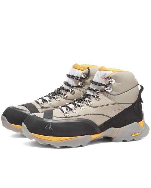 Roa Leather Andreas Strap Hiking Boot in Grey/Mustard (Gray) for Men | Lyst Roa Leather Andreas Strap Hiking Boot in Grey/Mustard (Gray) for Men | Lyst