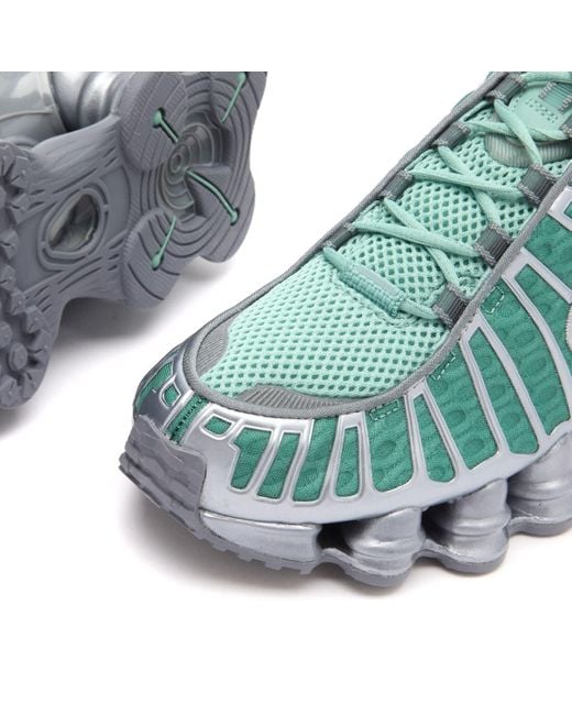 Nike Shox Tl W Sneaker in Green | Lyst