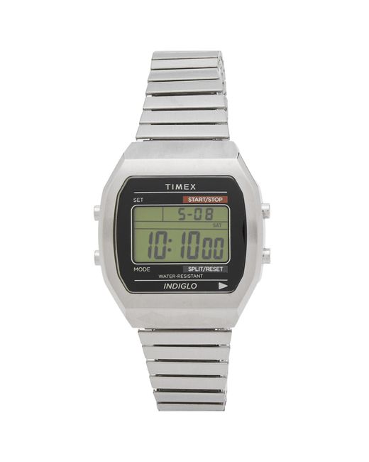 Timex T80 Digital Expansion Band 36Mm Watch in Metallic | Lyst