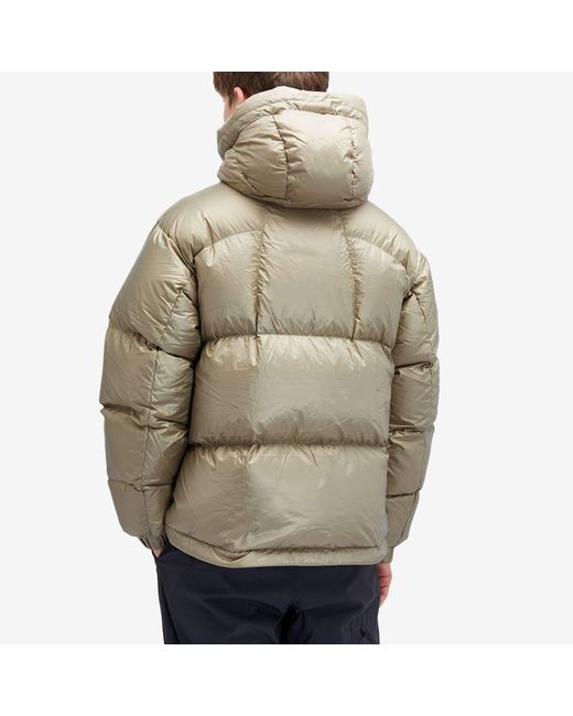 Goldwin Pertex Quantum Down Parka Jacket in Natural for Men | Lyst