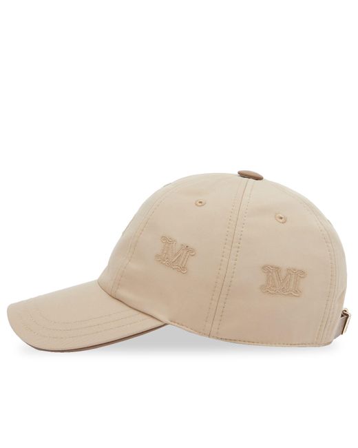 Max Mara Cantico Cap in Natural | Lyst
