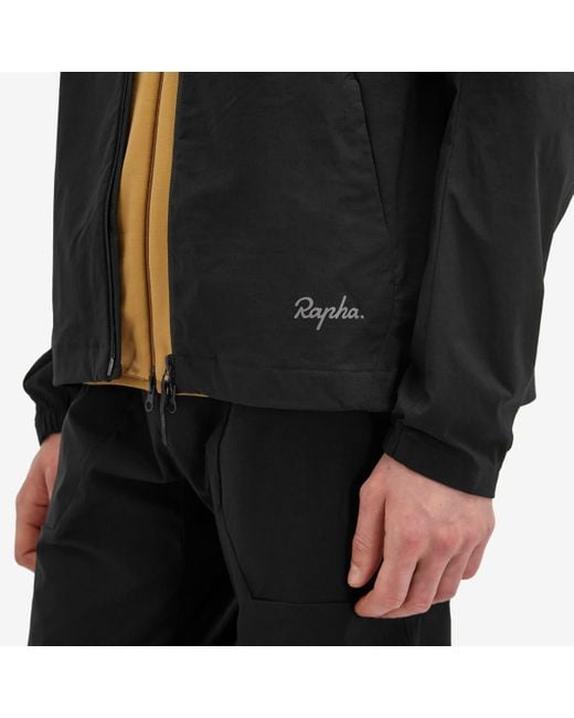 Rapha Technical Collar Jacket in Black for Men | Lyst