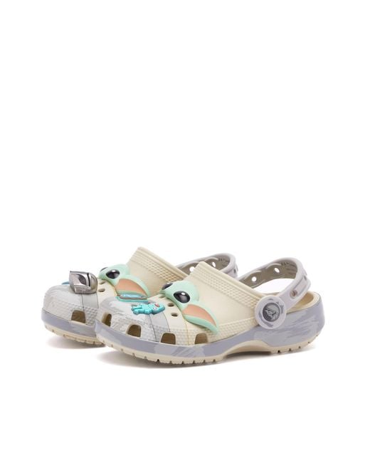 Crocs™ X Star Wars Grogu Classic Clog in White | Lyst