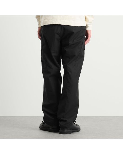 Stone Island Ghost Weatherproof Cotton Canvas Cargo Pants in Black for ...